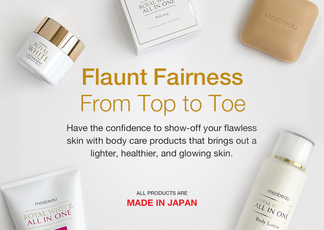 BODY : Mosbeau, The Skin Whitening and Anti-aging Expert