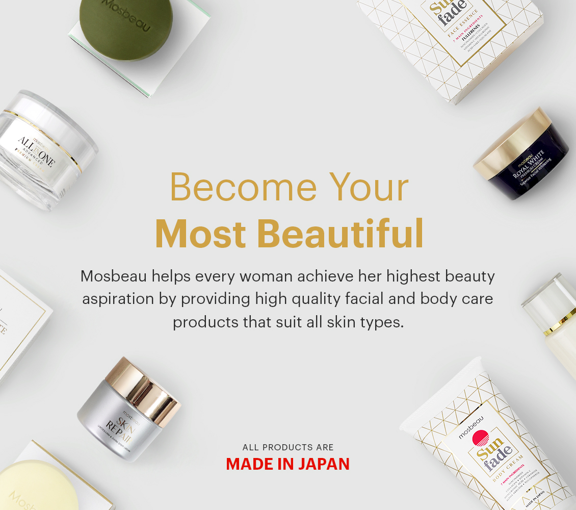 COSMETICS : Mosbeau, The Skin Whitening and Anti-aging Expert