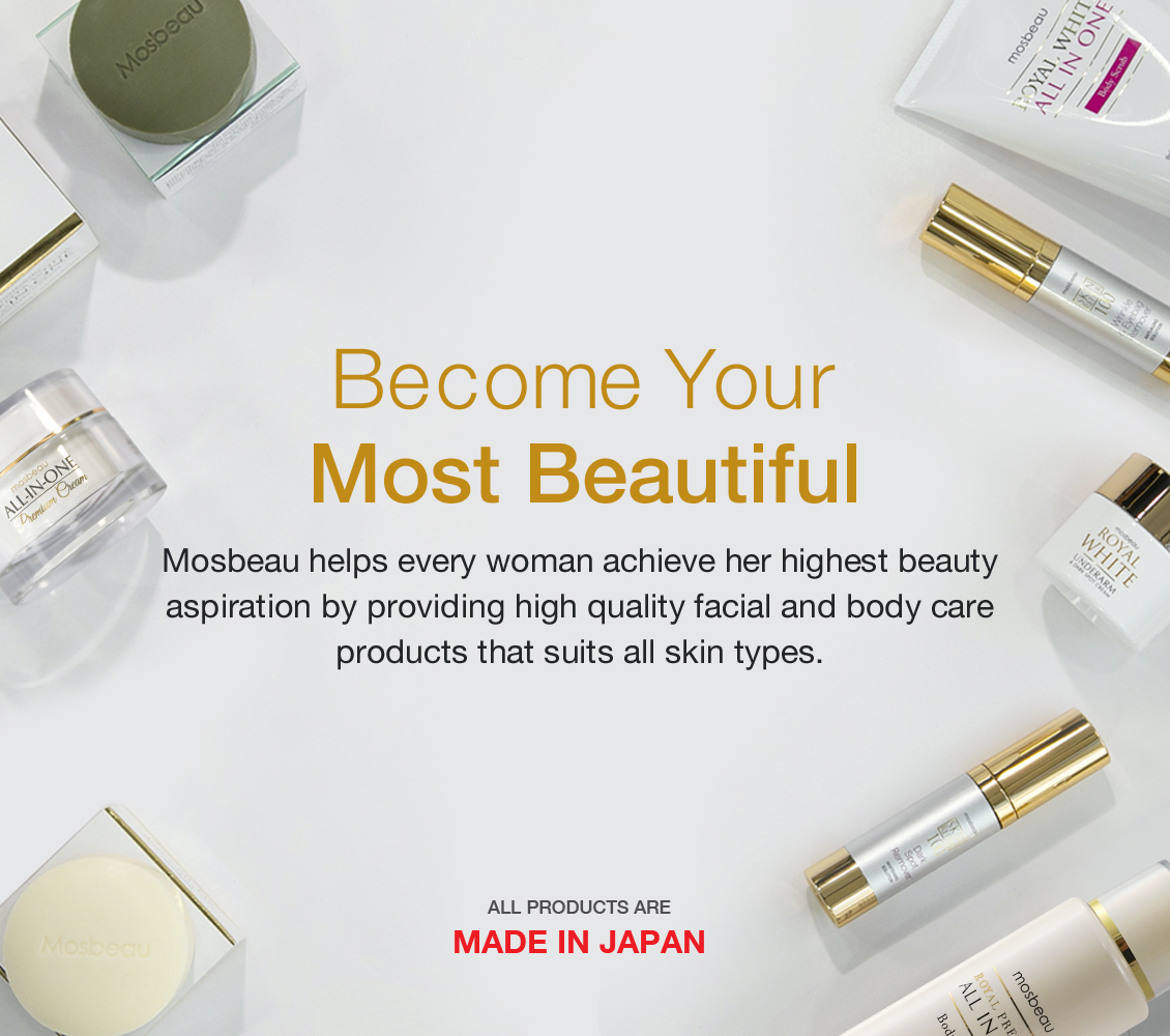 COSMETICS : Mosbeau, The Skin Whitening and Anti-aging Expert