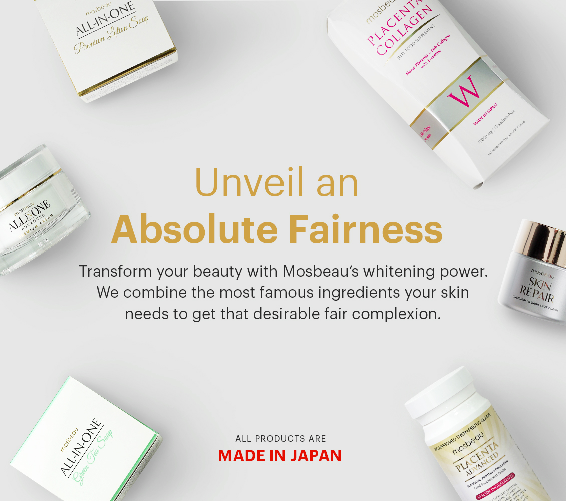 SETS : Mosbeau, The Skin Whitening and Anti-aging Expert